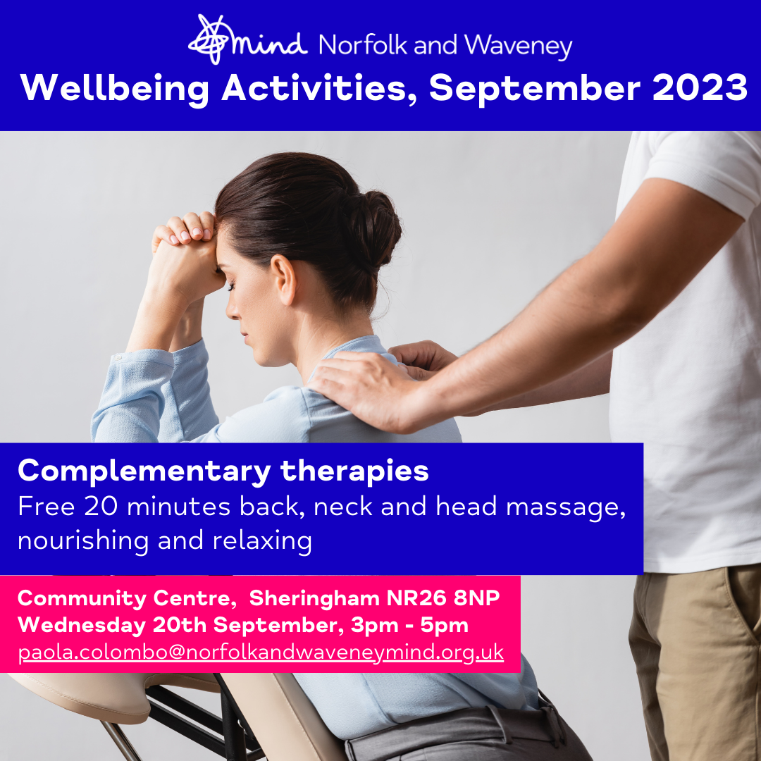 Norfolk and Waveney Mind - Community Support Groups & Activities