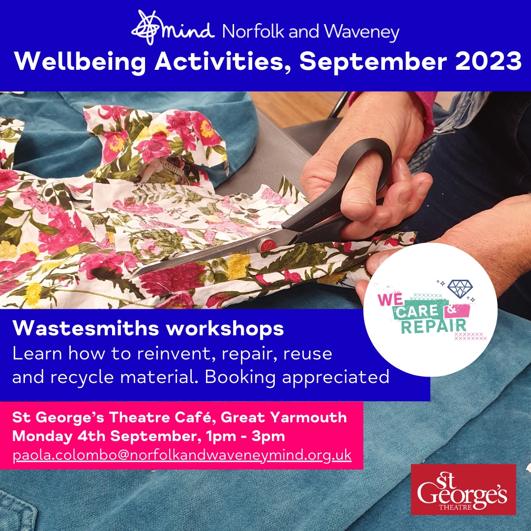 Norfolk and Waveney Mind - Community Support Groups & Activities