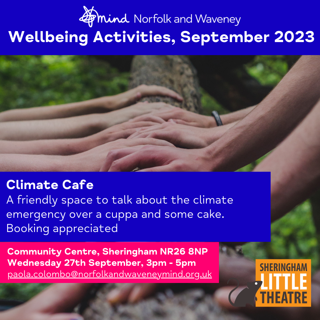 Norfolk and Waveney Mind - Community Support Groups & Activities